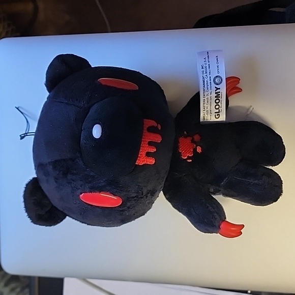 Gloomy Bear@Mori Chack | Toys | Black And Red Gloomy Plush Stuff Toy ...